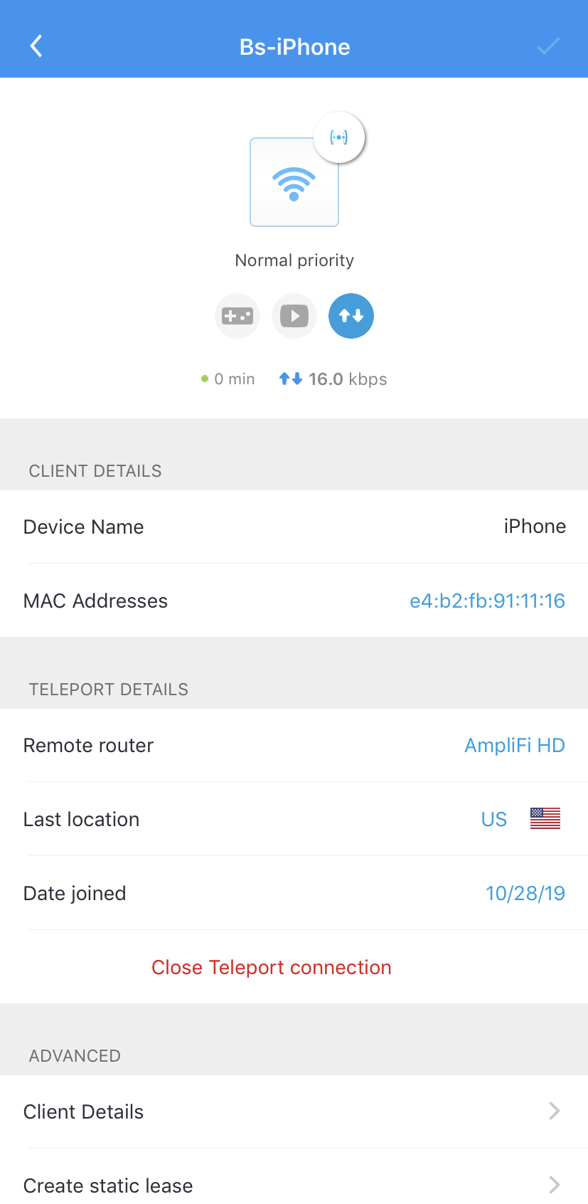 Teleport: VPN Router to Router – AmpliFi